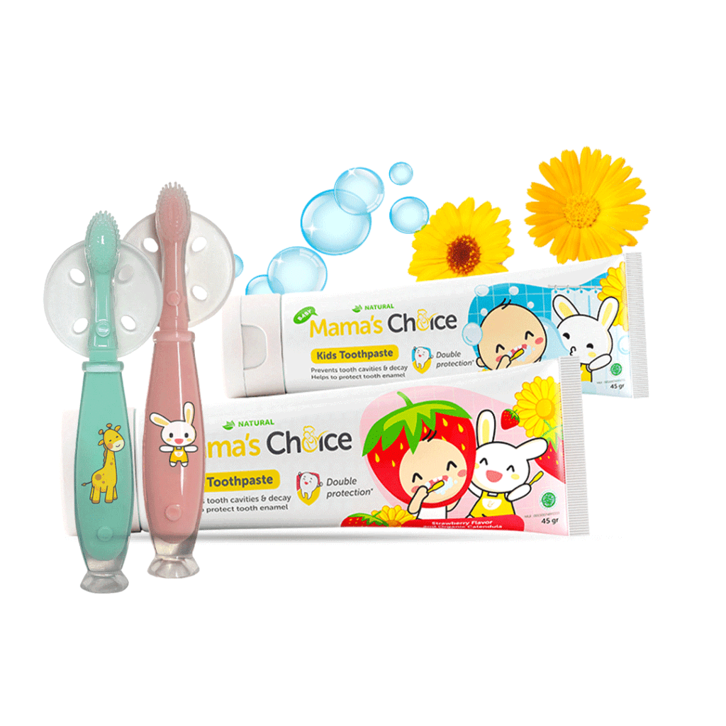 Baby & Kids Toothpaste Twin Pack - Mama's Choice Malaysia