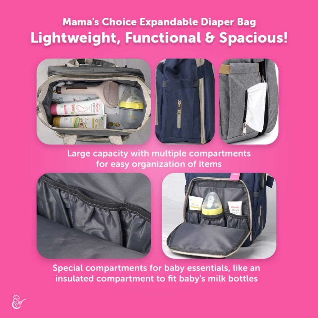 Expandable Diaper Bag | Mama's Choice Philippines