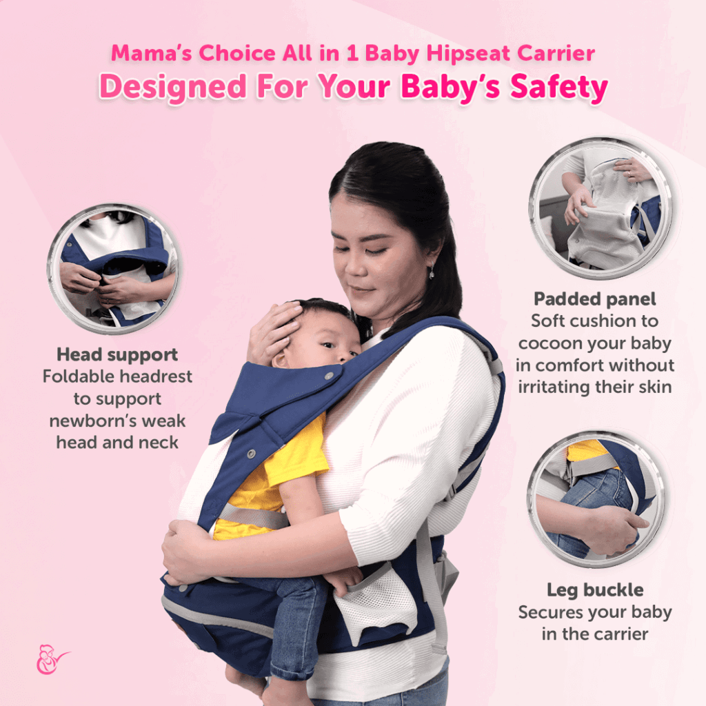 All-in-One Baby Hipseat Carrier | Mama's Choice Philippines
