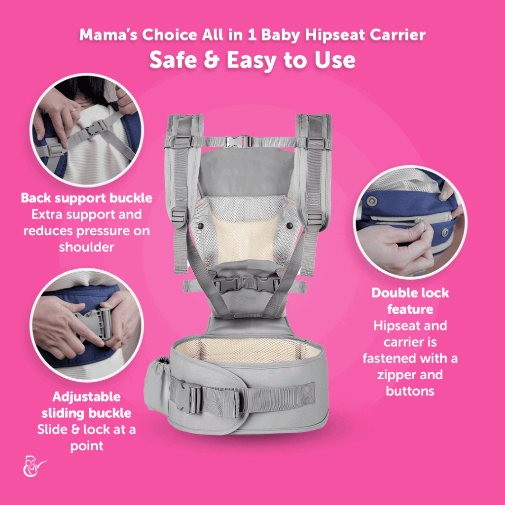 All-in-One Baby Hipseat Carrier | Mama's Choice Philippines