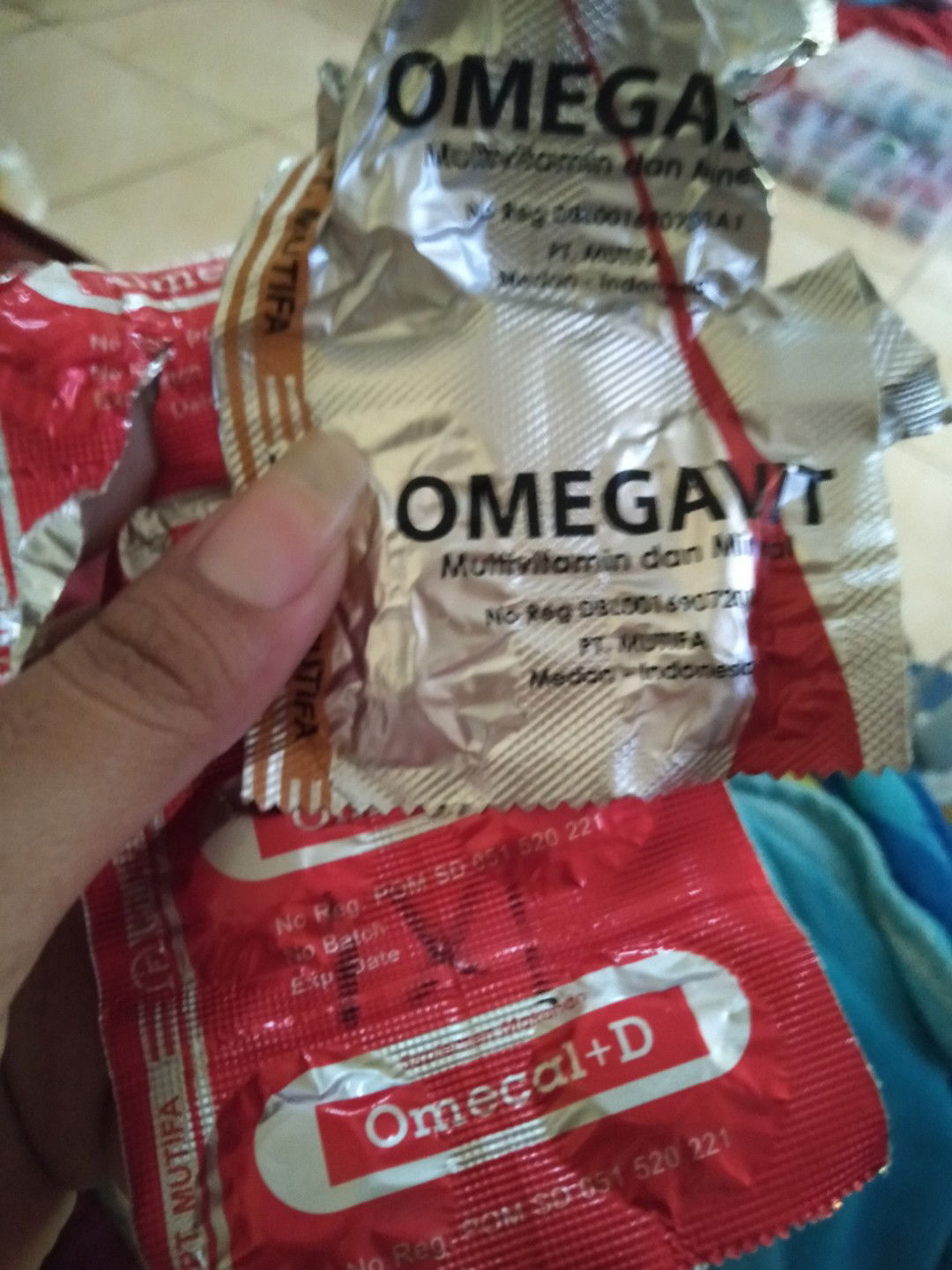 vitamin Kemarin uk 6wk5d aku periksa dikadih obat ini, tapi