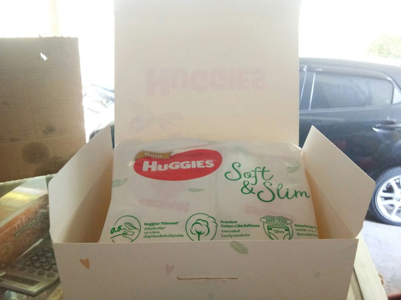 บ้านไหนได้ของขวัญจาก huggies บ้างค่ะ บ้านนี้ลงทะเบียนรับแพมเ