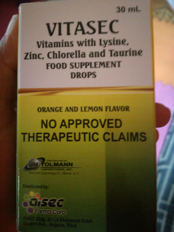 Vitasec sino po sa inyo ang ganito ang vitamin ni baby?ok na