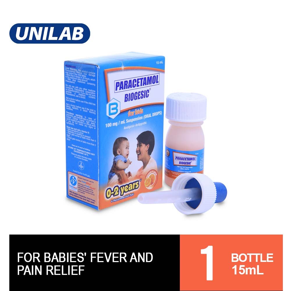 Biogesic for Kids Drops | theAsianparent theAsianparent Philippines