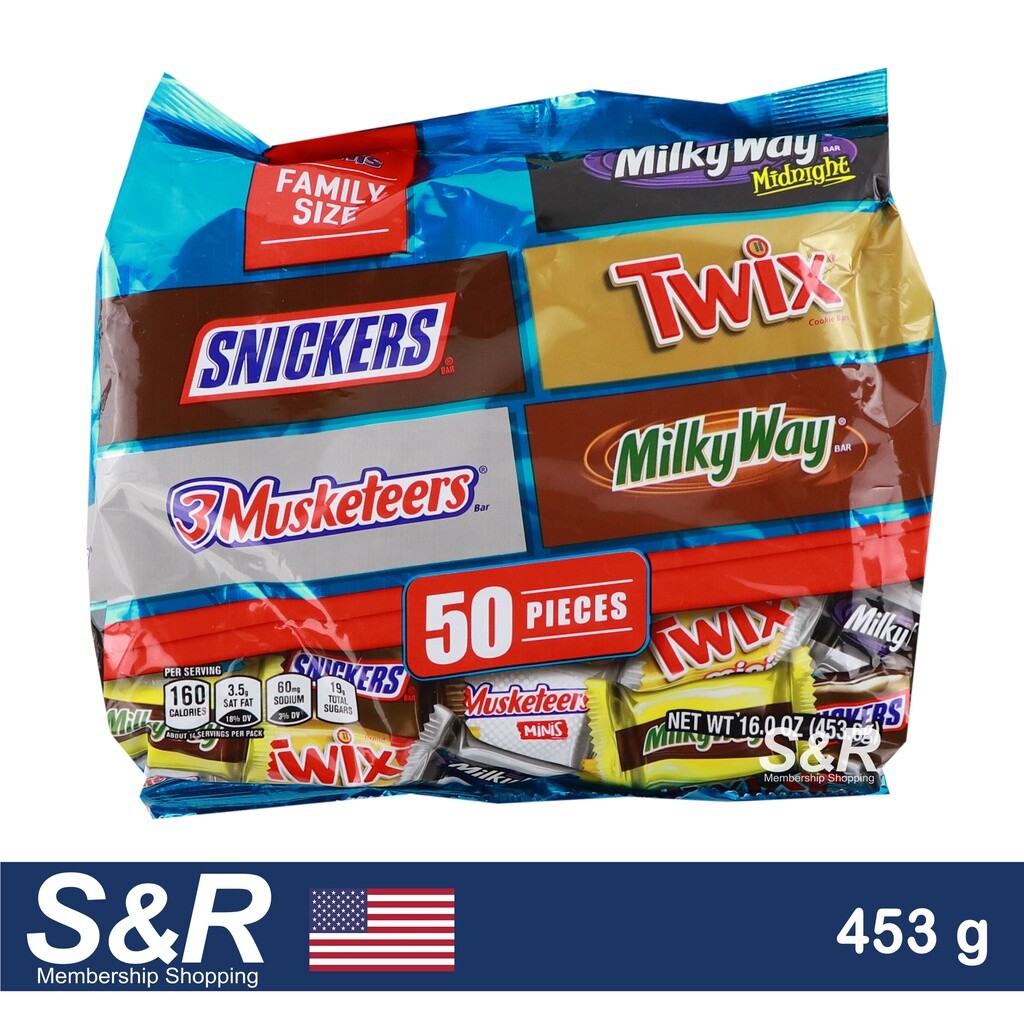 Mars Mix Mini Assorted Chocolates 50pcs | theAsianparent theAsianparent ...