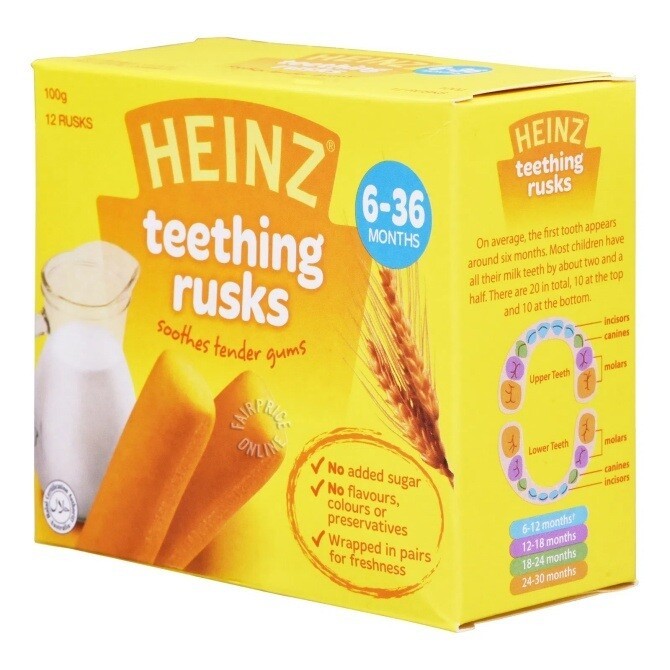 Heinz Teething Rusks | theAsianparent theAsianparent Malaysia