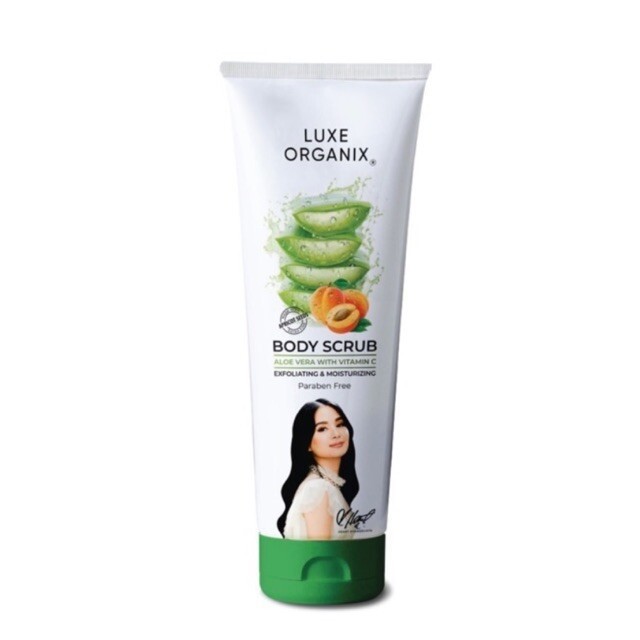 Luxe Organix Aloe Body Scrub With Apricot 180G | theAsianparent ...