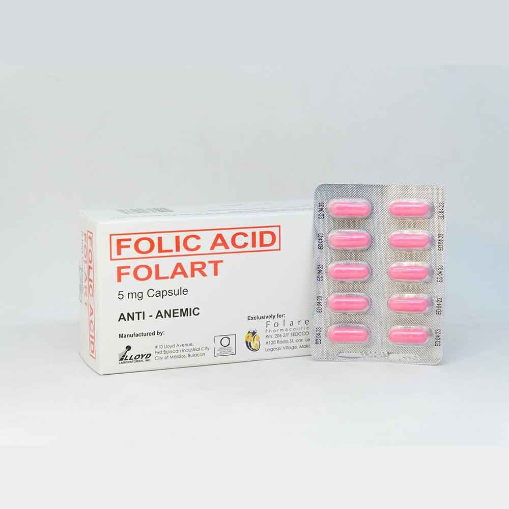 Folart Folic Acid 5mg | theAsianparent theAsianparent Philippines