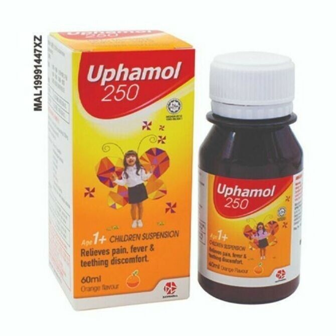 Uphamol 250MG (Orange) Syrup | theAsianparent theAsianparent Malaysia