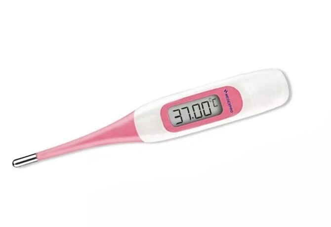 MEDEXPRO Digital Basal Thermometer 2 Digit Decimal High Precision Body ...