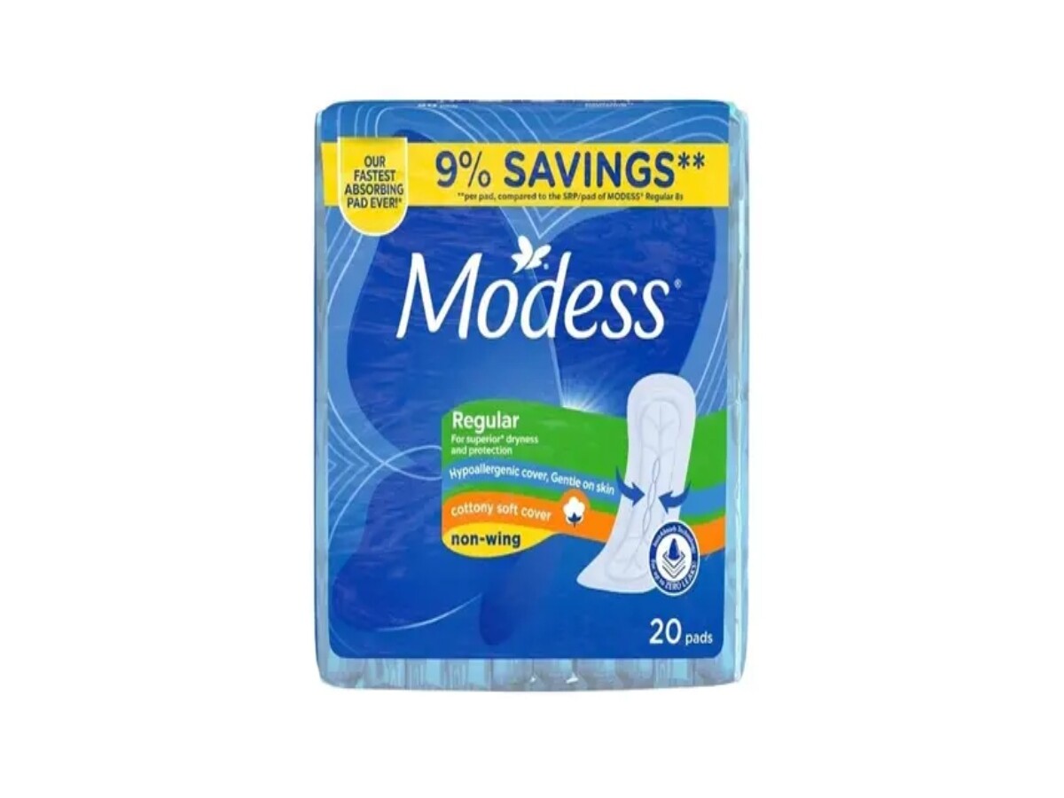 Modess Regular Cottony Soft Non-Wing Sanitary Napkin | theAsianparent ...
