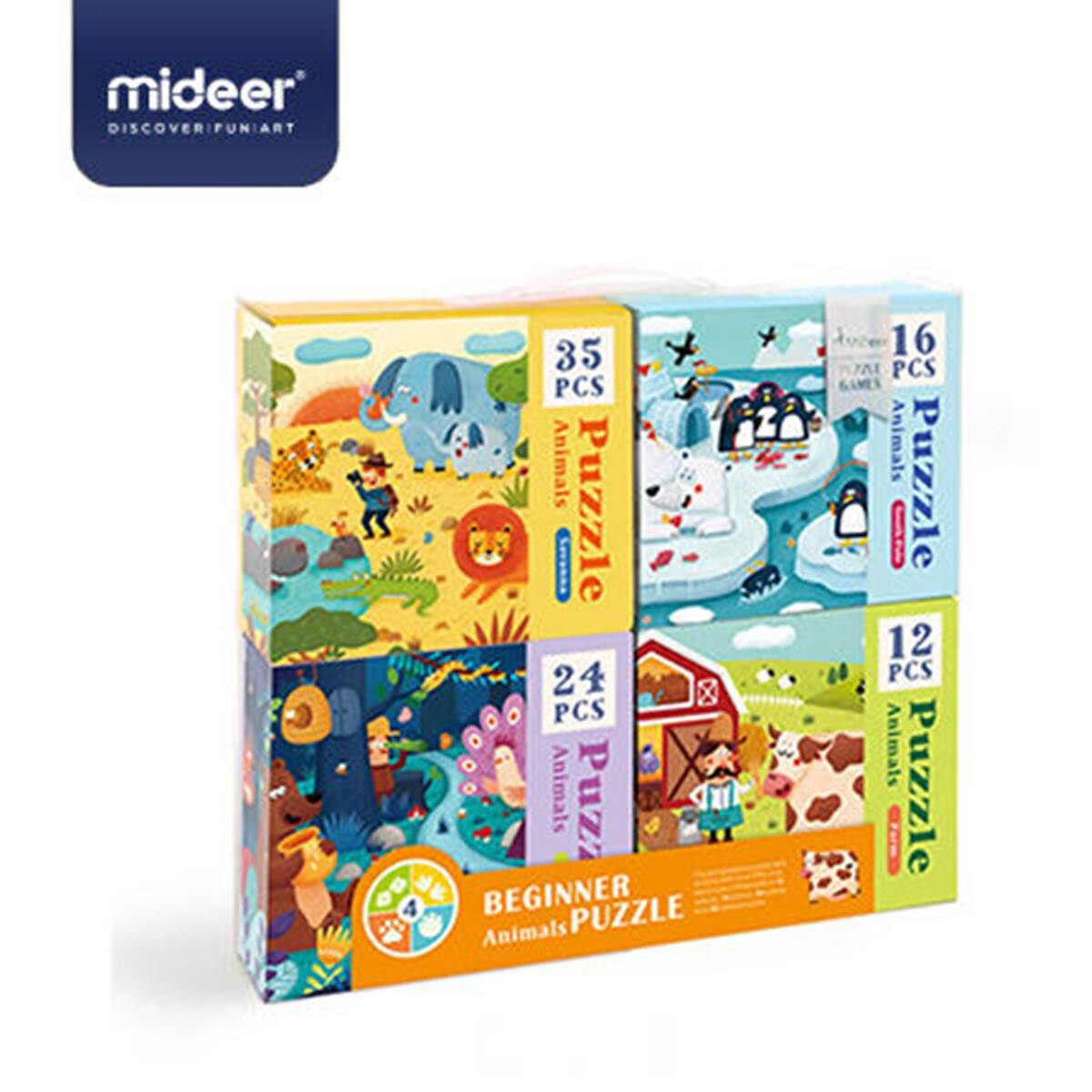 Mideer 4 In 1 Puzzle - Animal | theAsianparent theAsianparent Malaysia