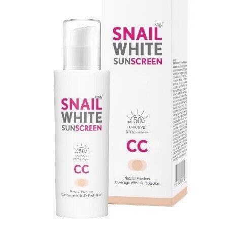 SNAIL WHITE Sunscreen CC Cream SPF50+ PA+++ | theAsianparent ...