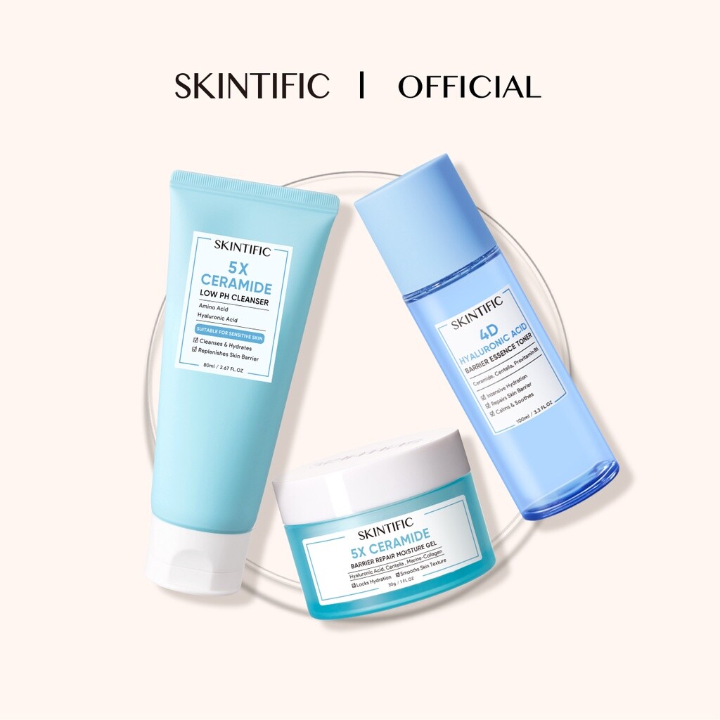 SKINTIFIC - Blue Barrier Set | theAsianparent theAsianparent Indonesia
