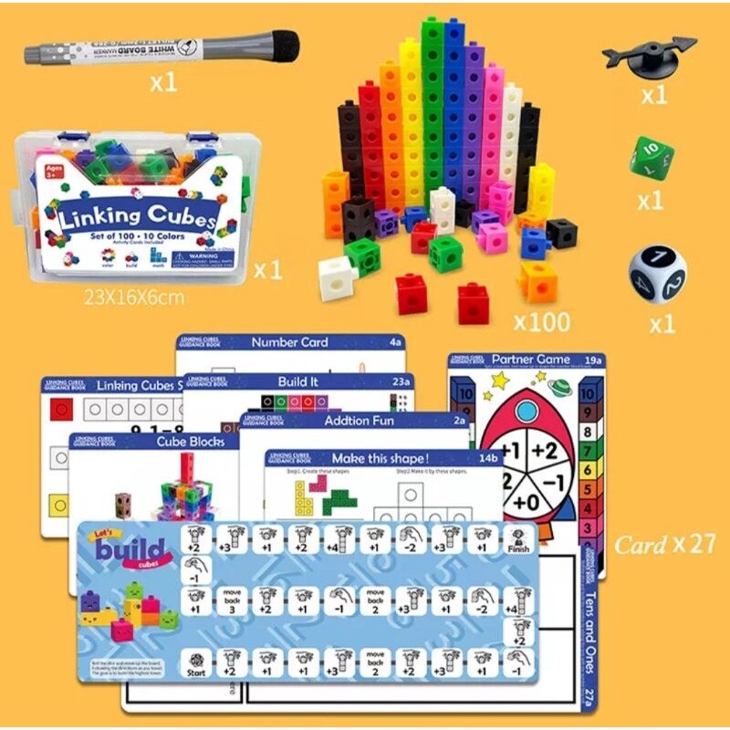 Linking Cubes with Activity Cards Set | theAsianparent theAsianparent ...