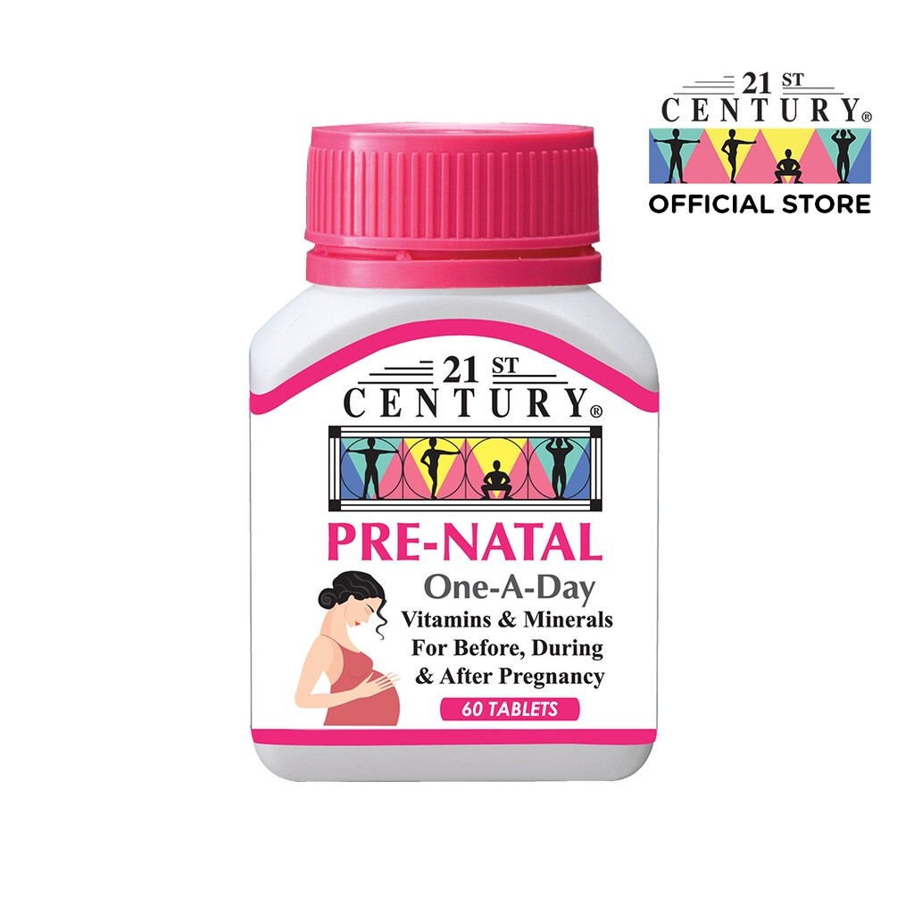 21st Century Pre-Natal Multivitamins With Folic Acid And Iron For ...