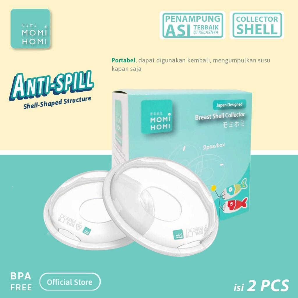 MOMI HOMI Breast Milk Collection Shell | theAsianparent theAsianparent ...