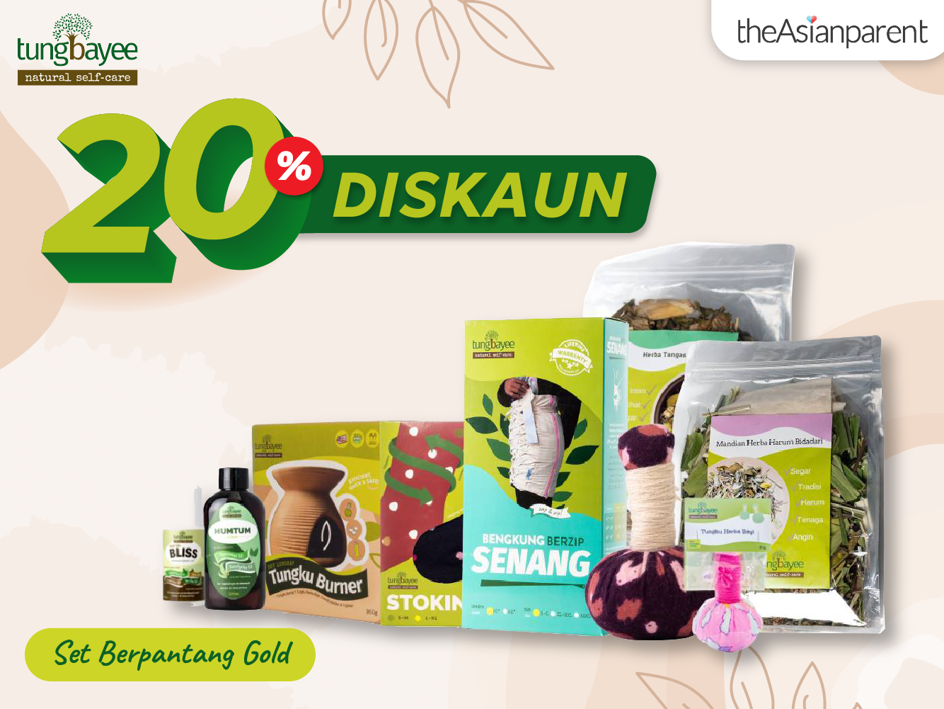 Rewards: Tebuskan 20% Off untuk barang yang berpantang dari Tungbayee ...