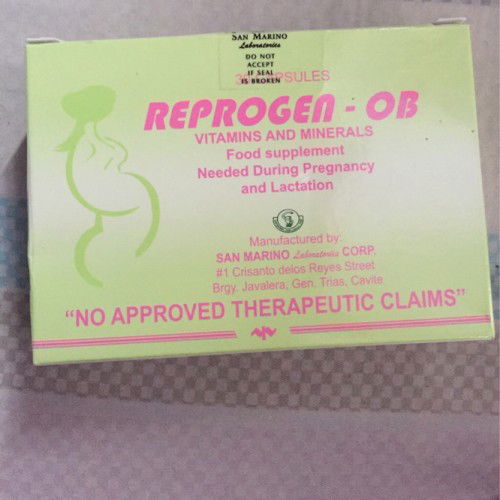 REPROGEN -OB Hello mga mii, sino po dito nag ti take ng Vita