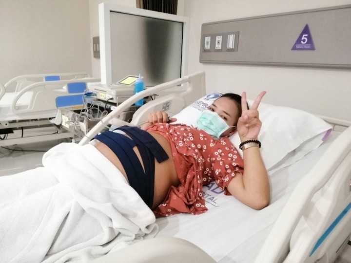 ติดเครื่องมือ nst 37+5w หมอนัดทำ nst แต่น้องคือไม่ค่อยดิ้นเล