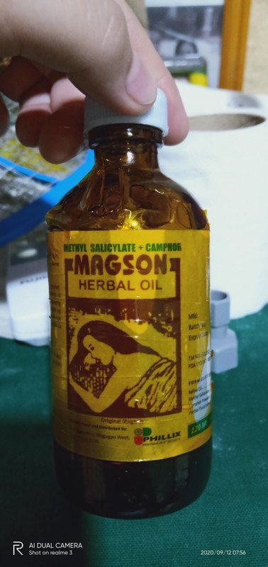 MAGSON HERBAL OIL Gd morning mommies!!!sino po dito gumagami