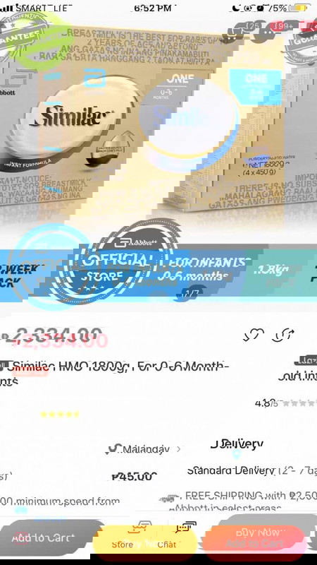 Similac vs S26 Hi, mommies! I would like to ask for your hon