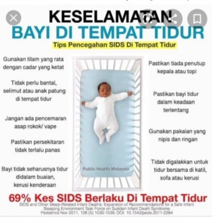 Kenali detail SIDS sindrom kematian mendadak pada bayi yang