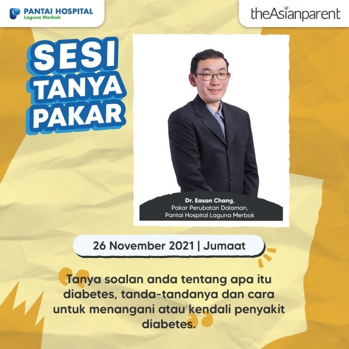 Sesi Tanya Pakar bersama Dr. Eason Chang, Pakar Perubatan Da