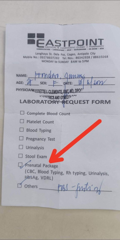 PRENATAL PACKAGE Hello mga mommy nasa magkano po kaya ang ma