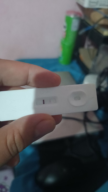 Pregnancy test Pag ganito po ba ang pregnancy test sure na p