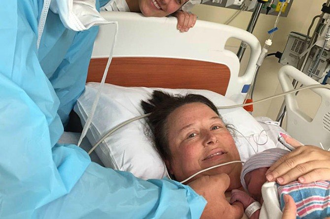 Forty-Year-Old Infertile Woman Gives Birth to Miracle Baby