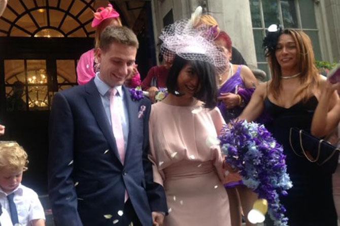 Look: Ate Glow Finds Happily Ever After; Marries British Boyfriend!