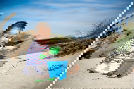 DIY: How To Make Kinetic Sand PLUS 6 Sand Play Tips