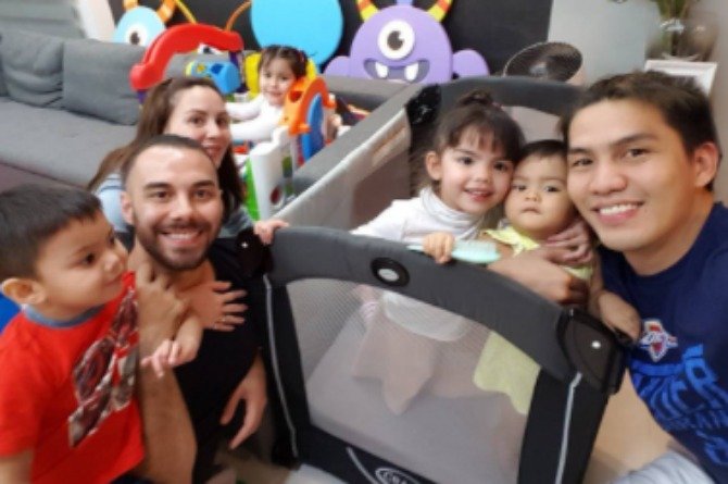 LOOK: Baby Lucia's Adorable Playdate With The Kramer Kids