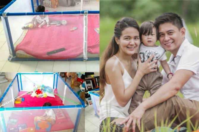 DIY-Loving Mom Shares How To Make Your Baby a Playpen For Only P1,000!