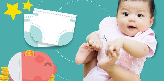 How to choose the right diapers for your baby - and save money doing so!