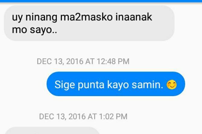 This Ninang Shared Her Conversation With Her Namamaskong Kumare!