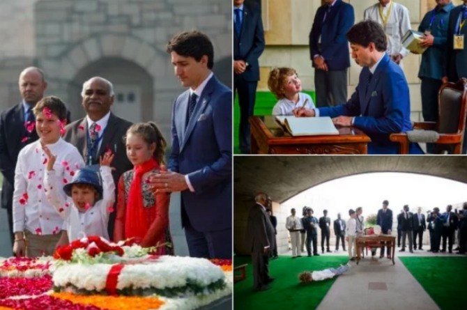 Justin Trudeau's Son Hadrien Shows What It's Like Travelling With A Tot!