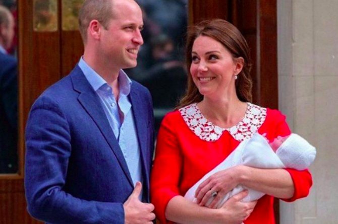 Kate Middleton Gives Birth to 3rd Baby, Prince Louis of Cambridge