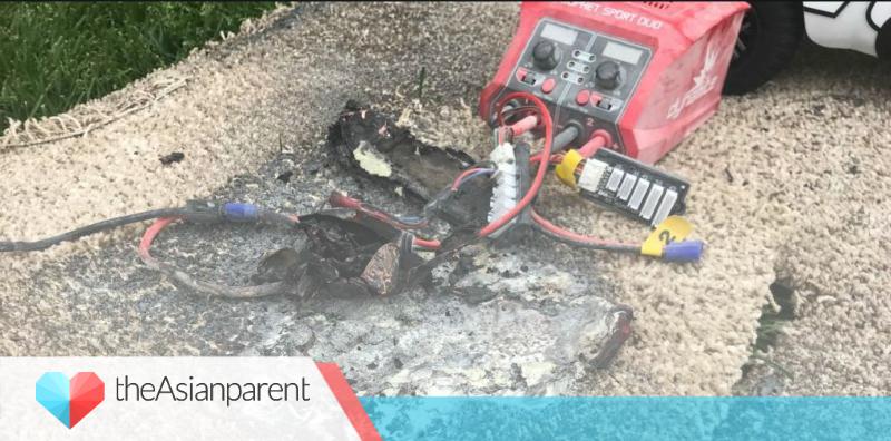 Battery Explosion: Toy Explodes While Being Charged