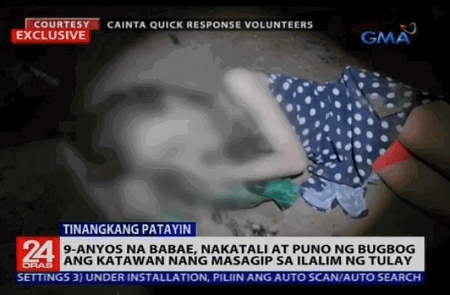 Tinangkang Patayin Ang 9-anyos Na Batang Babae, Nailigtas