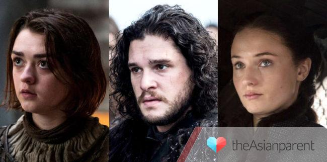Game of Thrones Names To Choose From For Your Baby-To-Be