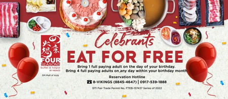 Birthday Promo: Eat For Free! Restaurants With An Going Birthday Promo