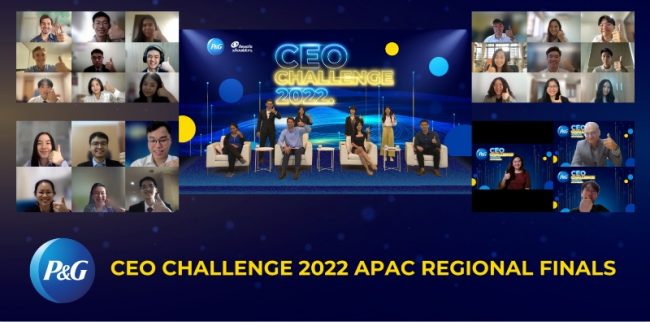 P&G is building global leaders of tomorrow with their annual CEO Challenge
