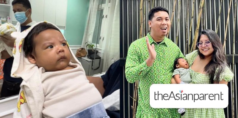 Viy Cortez And Cong Baby Kidlat Gets His First 6-in-1 Vaccine
