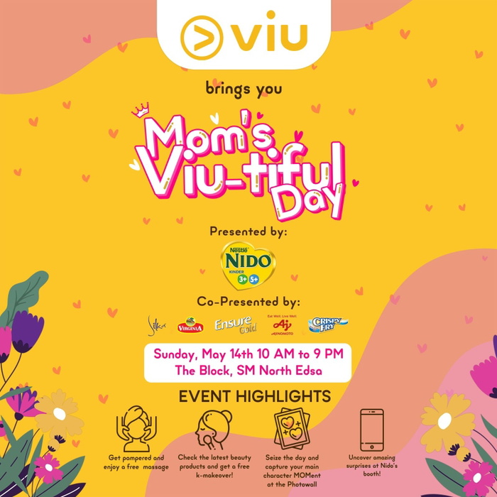 Take Part In "Mom's Viu-Tiful Day" On May 14 For A Day Filled With K ...