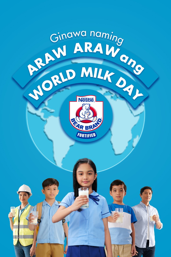 Ginawang araw-araw ng BEAR BRAND ang World Milk Day!