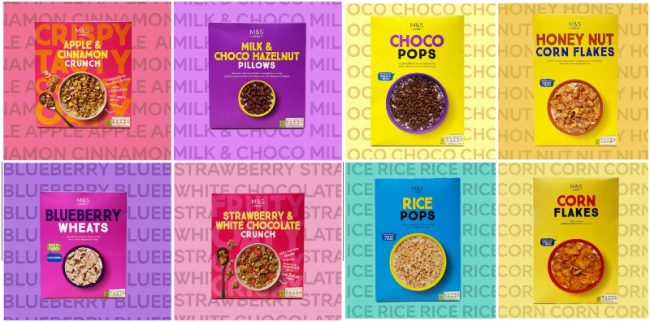 Marks & Spencer Introduces New and Improved Cereals