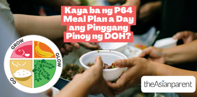Kaya Ba ng P64 Meal Plan a Day ang Pinggang Pinoy ng DOH?