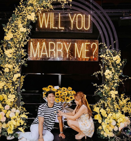 LOOK: Kim Molina at Gerald Napoles Engaged Na!